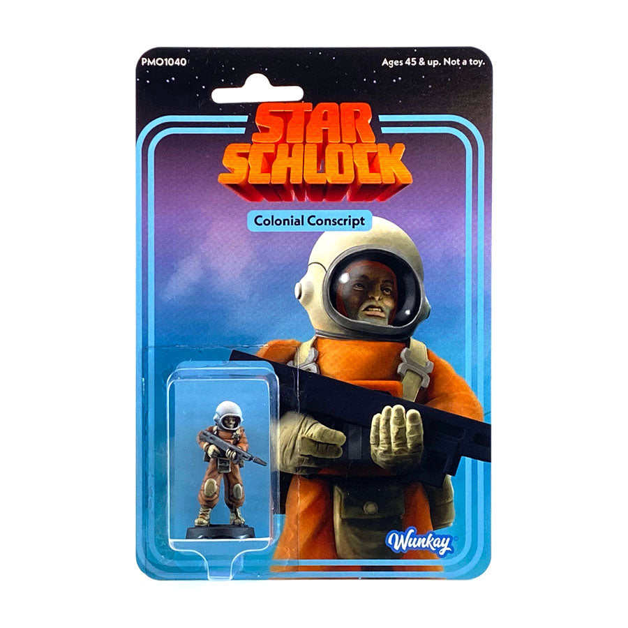 Prepainted Colonial Conscript – Star Schlock